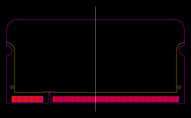 DDR2 SODIMM Rounded Resources - EasyEDA