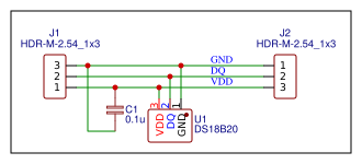 DS18B20 temp module Resources - EasyEDA
