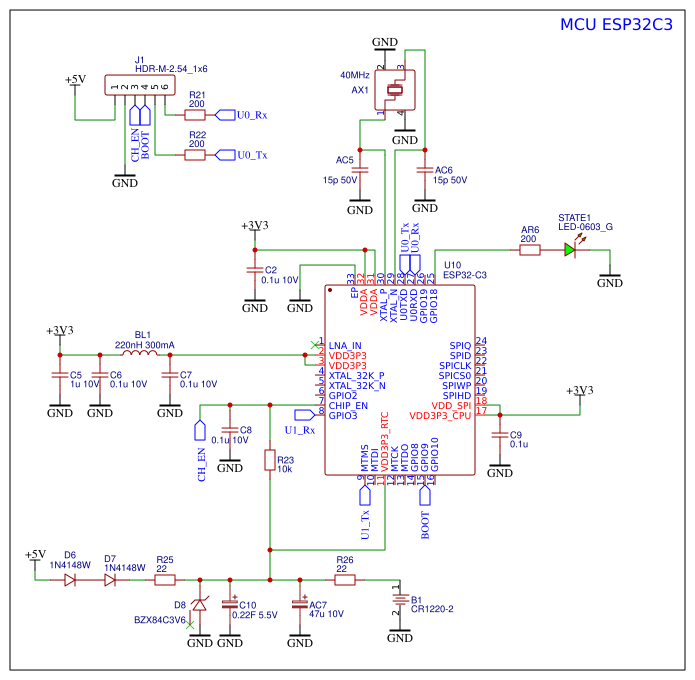 ESP32 C3 basic Resources - EasyEDA