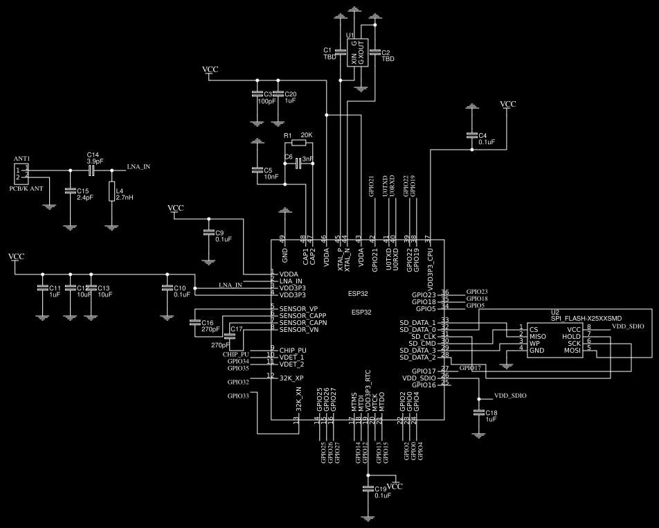 esp32_mcu Resources - EasyEDA