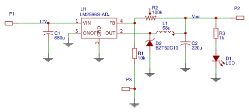 LM2596 Schematic Resources - EasyEDA