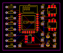 ESP12F_PCB Resources - EasyEDA