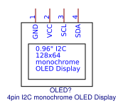OLED 128X64 I2C COPY Resources - EasyEDA