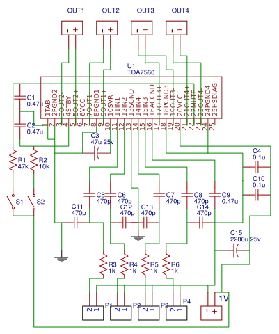schematic 1 Relay Module High/Low Level Trigger Resources - EasyEDA