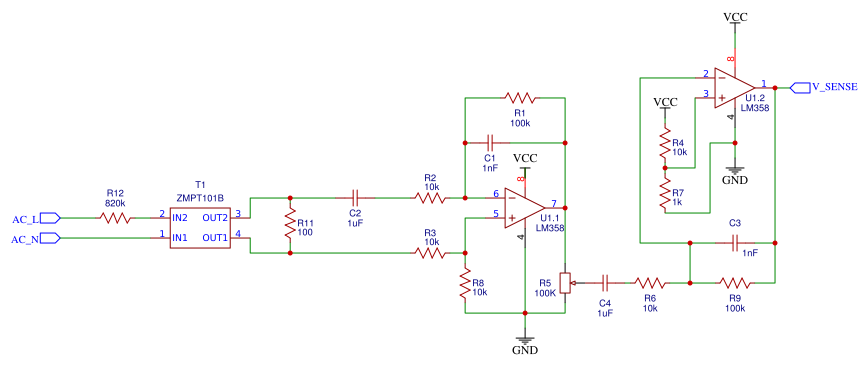Voltage Sensor Resources - EasyEDA