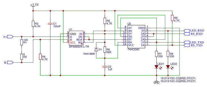 RS 485 TTL Resources - EasyEDA