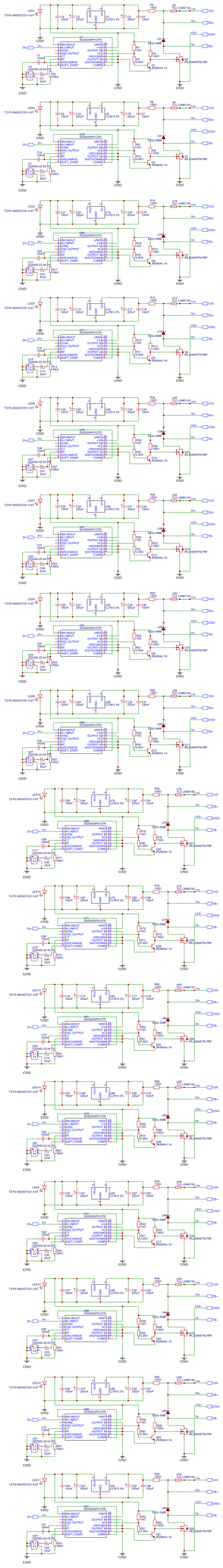16-Channel Tension Brake Driver Resources - EasyEDA