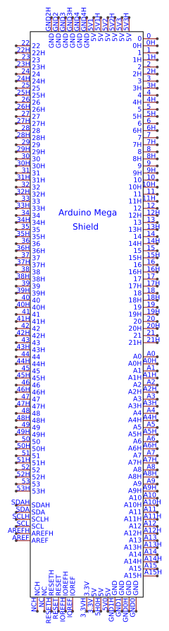 Arduino MEGA Shield Resources - EasyEDA