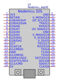 NODEMCU-ESP32-WIDE-30PIN COPY Resources - EasyEDA