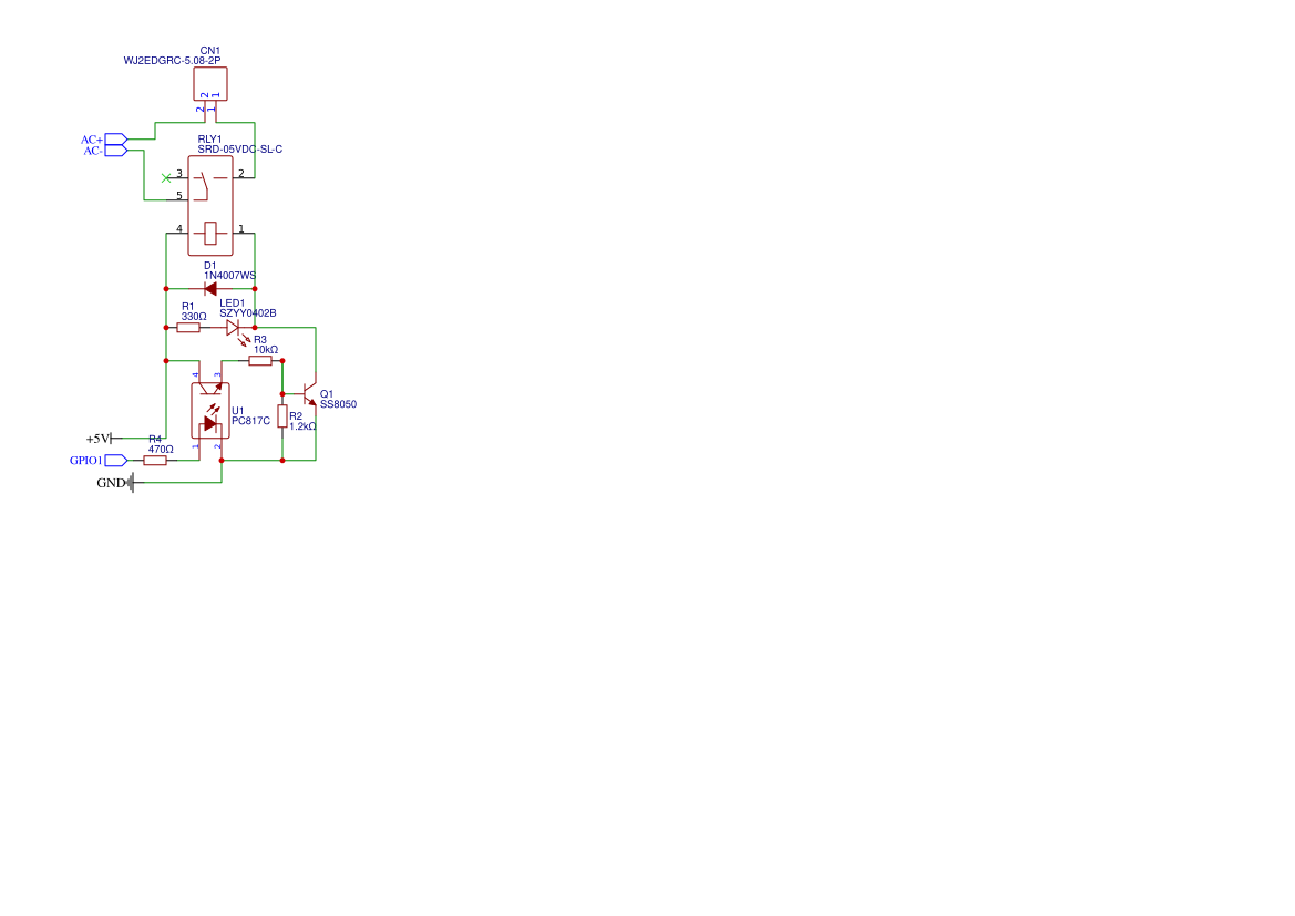 1 Channel Relay Resources - EasyEDA