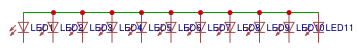 11 LED strip 1210 Resources - EasyEDA