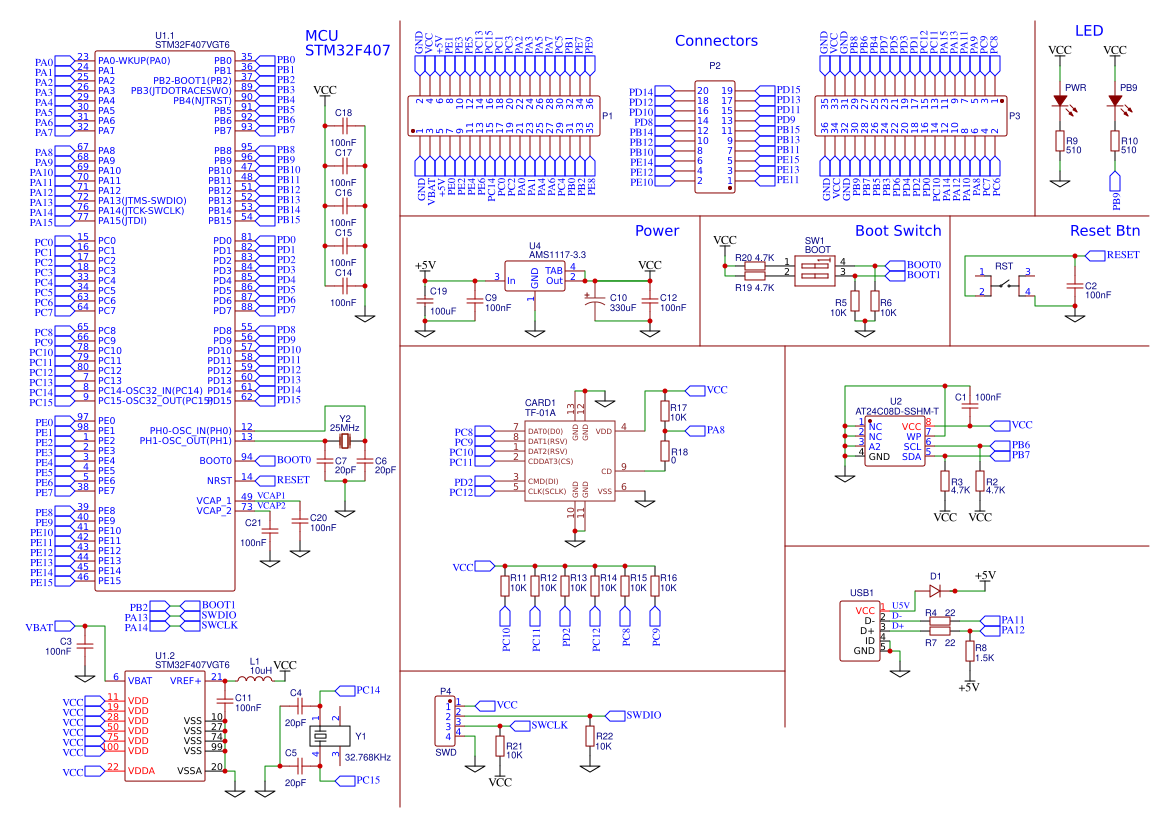 MainBoard mini stm Resources - EasyEDA