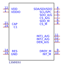 LSM9DS1 Resources - EasyEDA