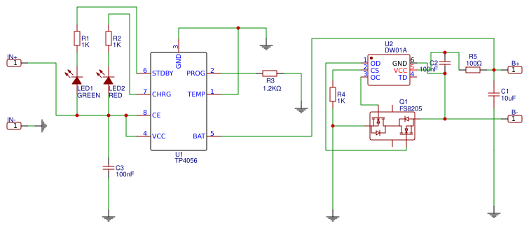 TP4056 Resources - EasyEDA