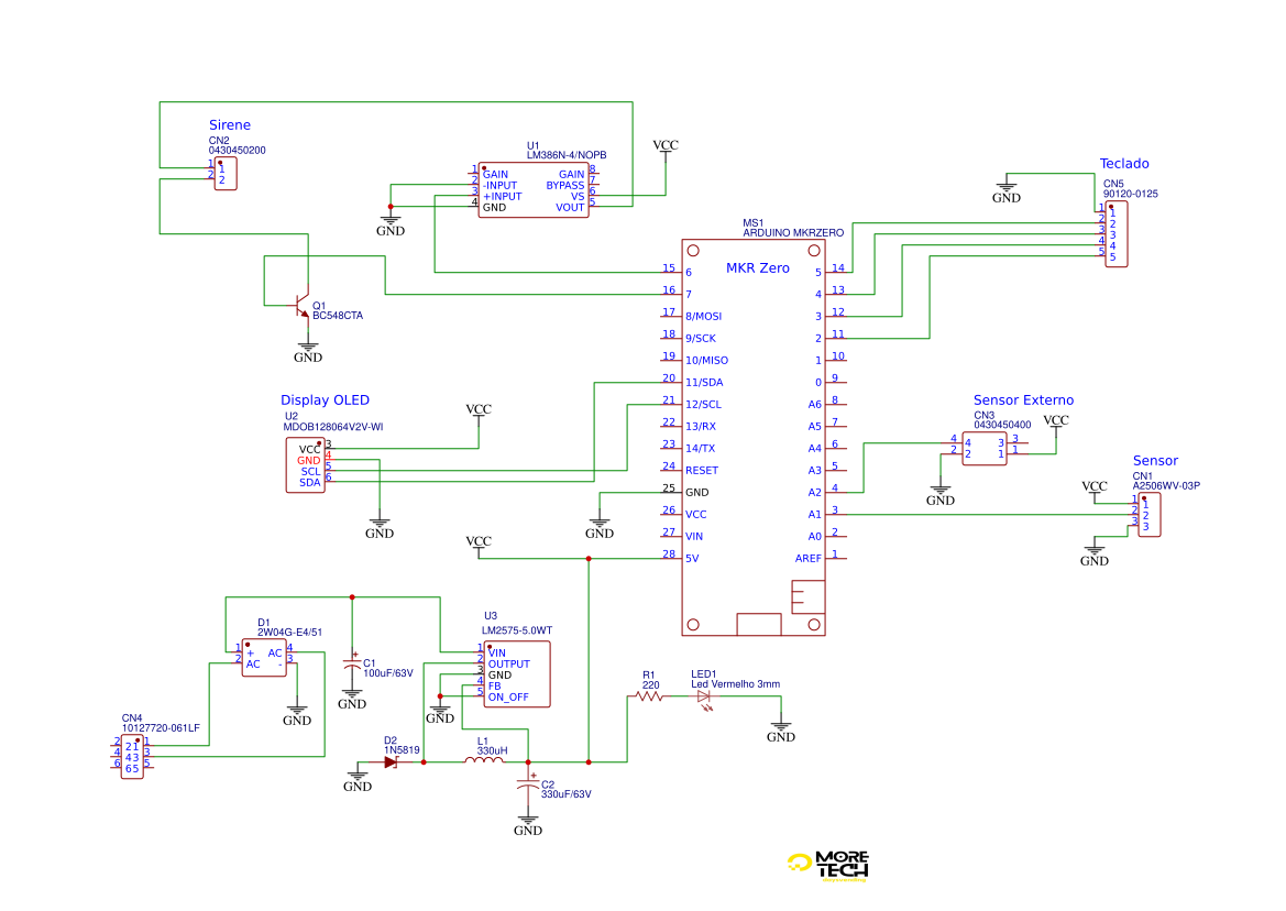 Esquemático Resources - EasyEDA