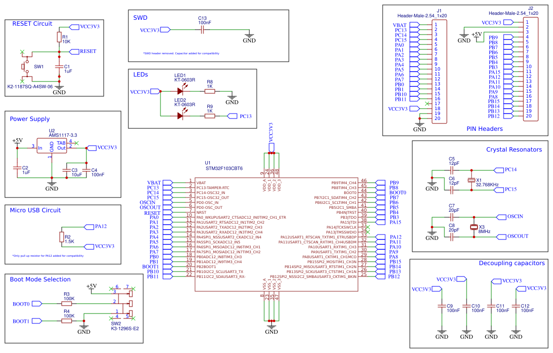 stm32 reference Resources - EasyEDA