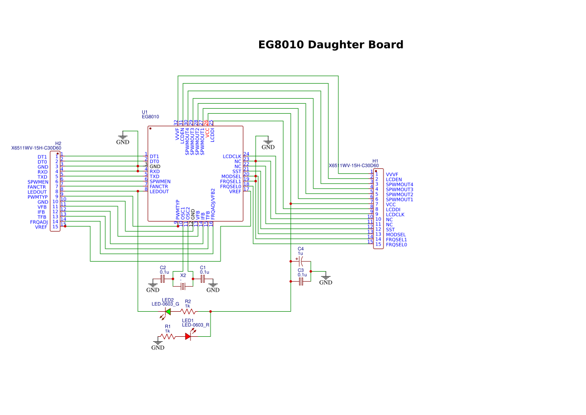 EG8010 MCU MODULE SCHEMATICS Resources - EasyEDA