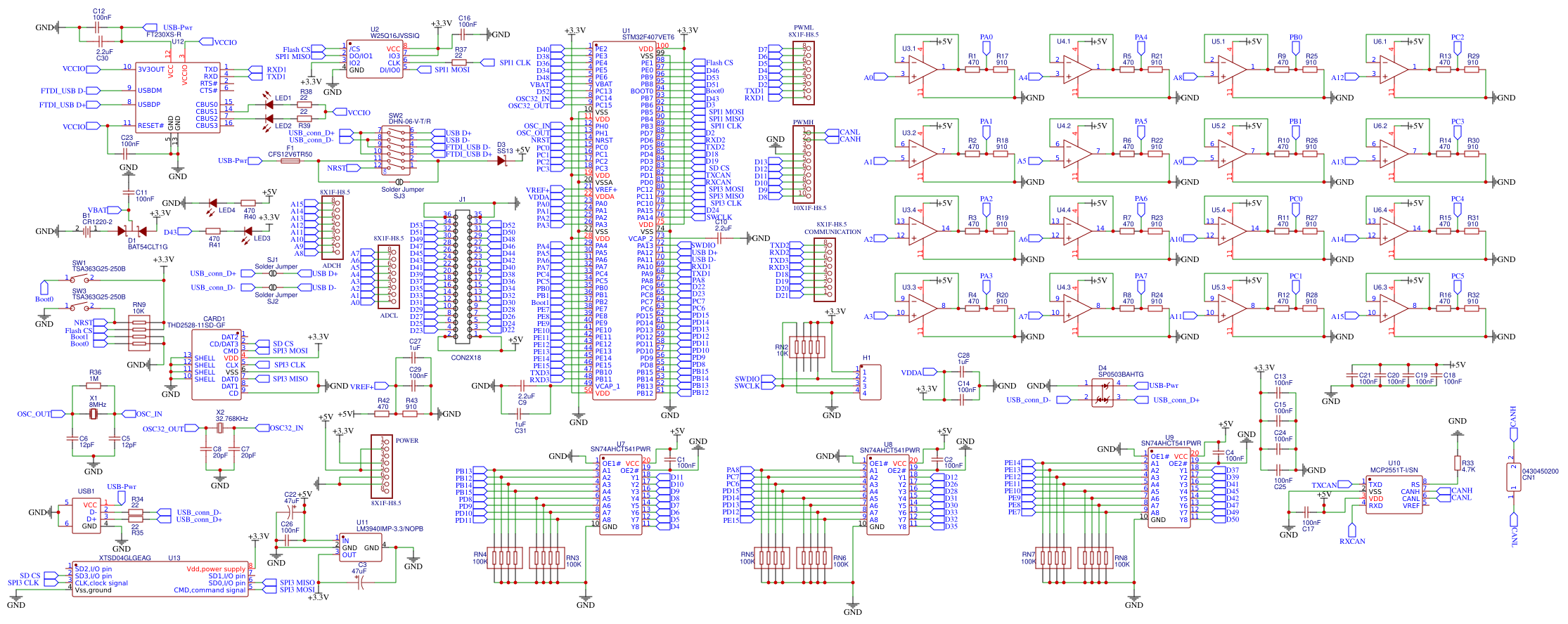 SCH_Arduino-Mega-F407 Resources - EasyEDA
