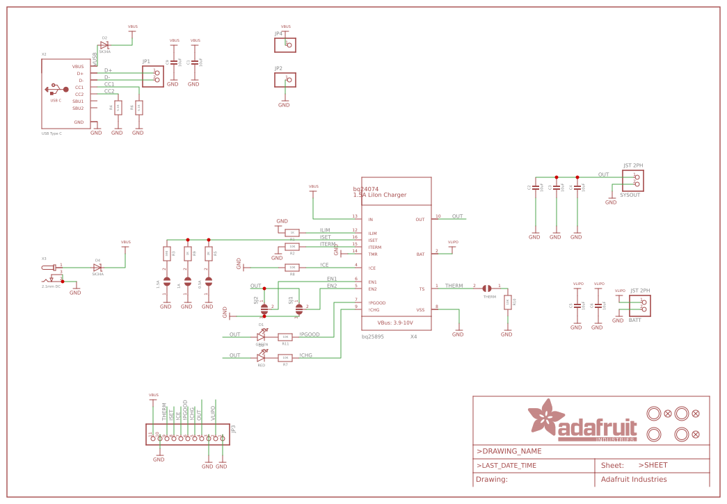 Lipo charger bq24074 Resources - EasyEDA