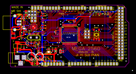 Arduino Mega 2560 PCB Resources - EasyEDA