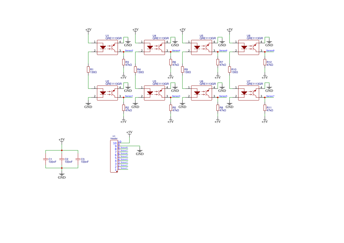Sensor de linha Resources - EasyEDA