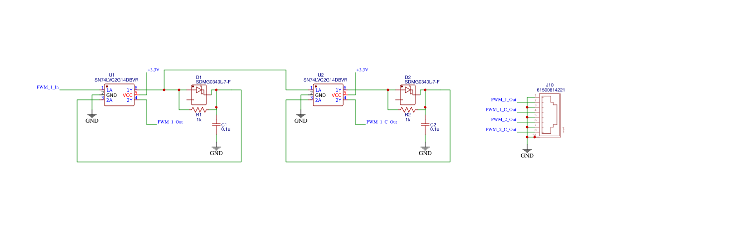 FA6 - Controller Board - PWMs and Dead-Time SCHEMATIC Resources - EasyEDA