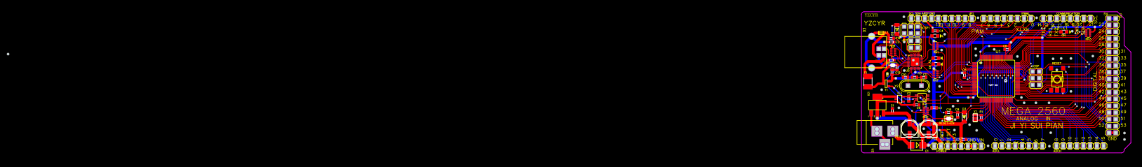 Arduino Mega 2560 PCB Resources - EasyEDA