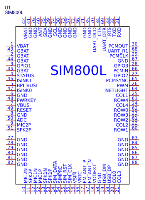 sim800l Resources - EasyEDA