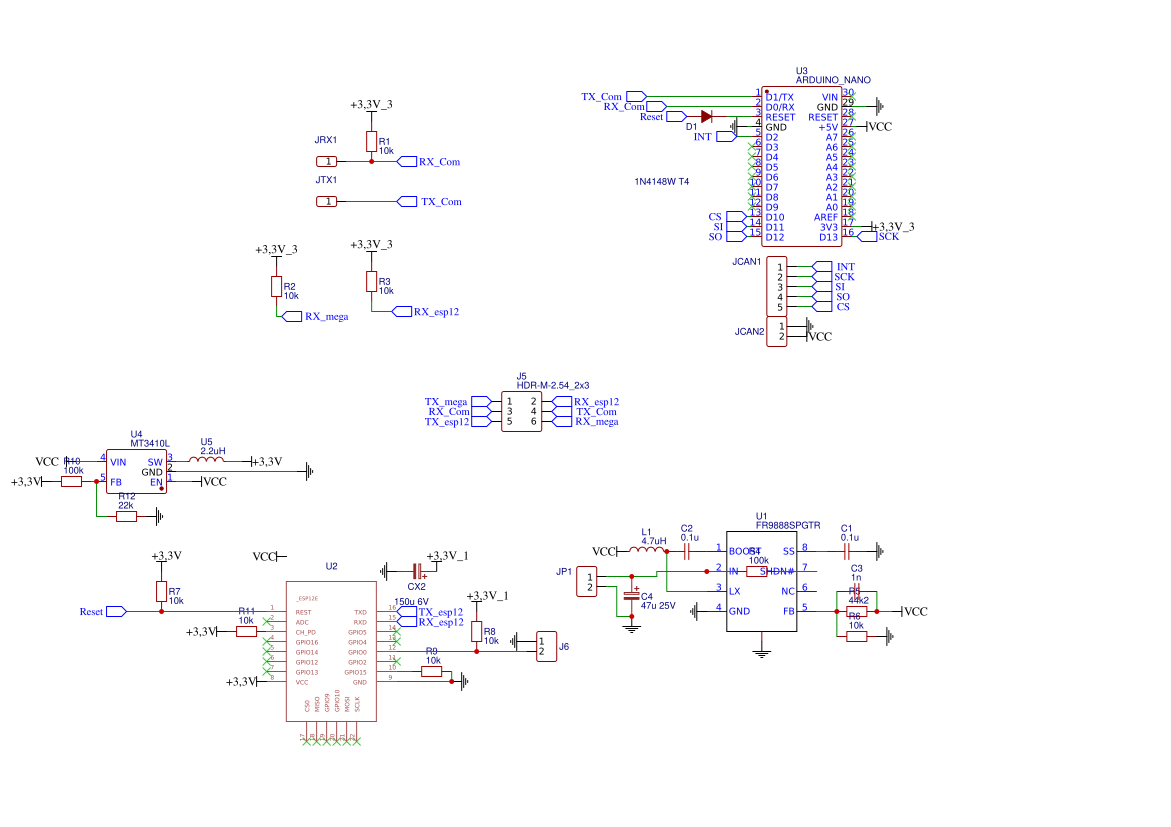 CAN_keys_ESP8266 Resources - EasyEDA