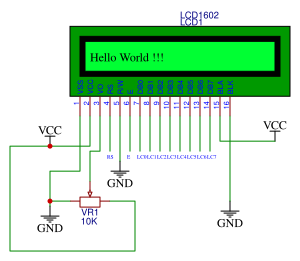 LCD 16X2 Resources - EasyEDA