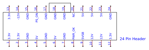 24 Pin Female Header Resources - EasyEDA