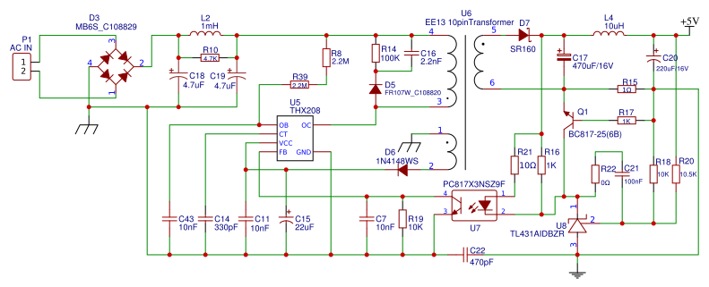 thx208 schematic datasheet Resources - EasyEDA