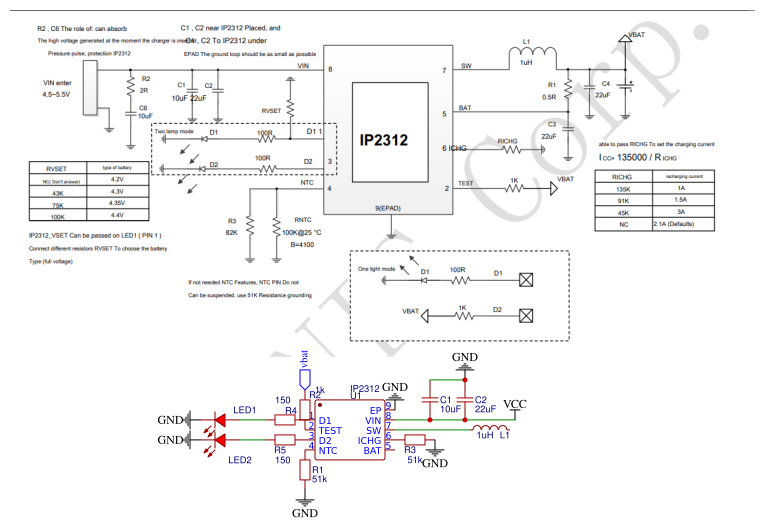 IP2312 board schematic Resources - EasyEDA