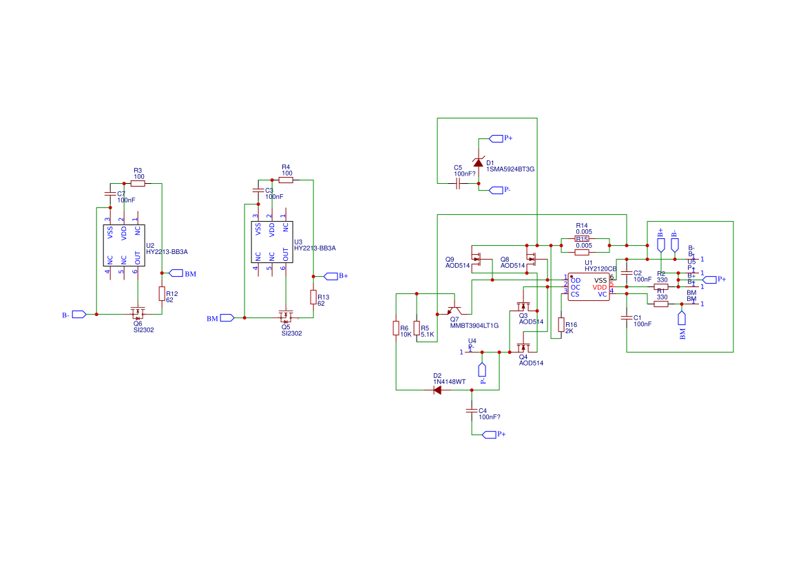 BMS 2S Resources - EasyEDA