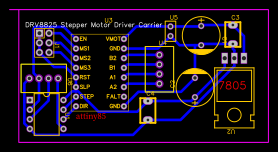 Universal stepper driver with attiny85 Resources - EasyEDA