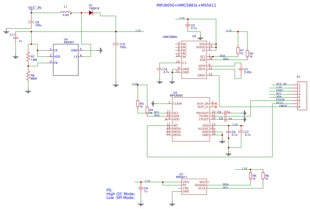 gy-86 plus piezo buzzer Resources - EasyEDA