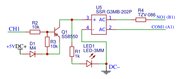 Solid state relay module 5VDC SSR G3MB-202P Resources - EasyEDA