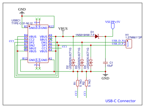 USB-C Connector Resources - EasyEDA