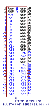 ESP32-S3-MINI-1-N8-BULETM-SMD Resources - EasyEDA