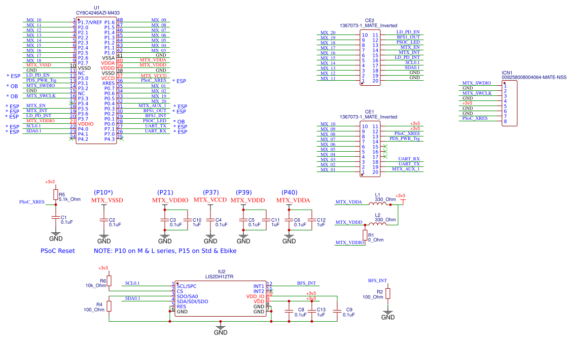 PSoC M Series Module Resources - EasyEDA
