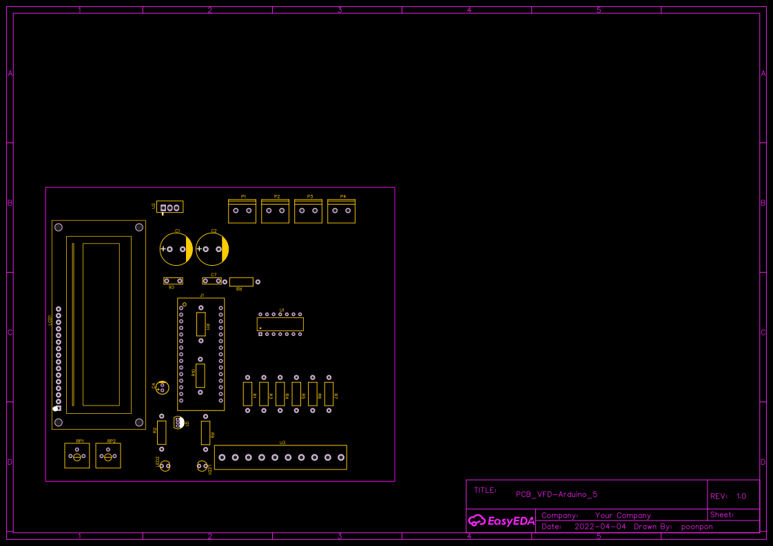 Pcb Vfd Arduino 5 Resources Easyeda