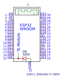 ESP32 WROOM Dev Module Resources - EasyEDA