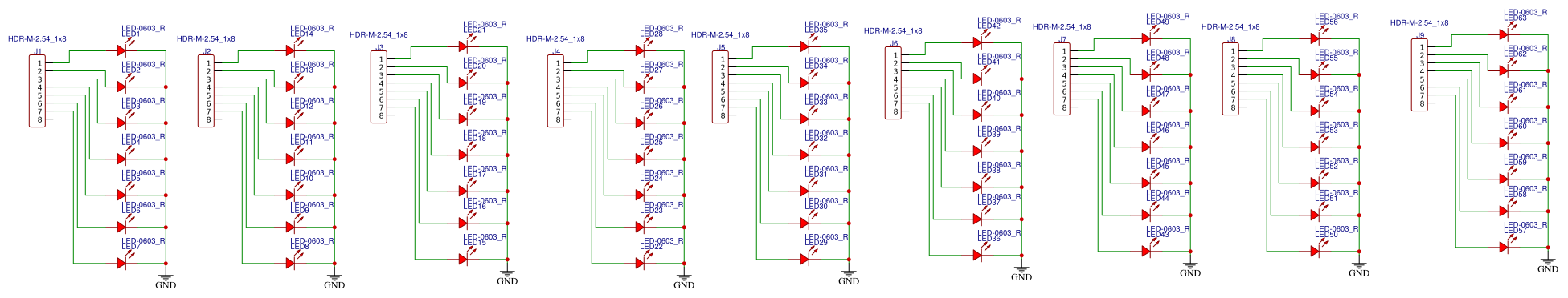 DISPLAY DE LEDS Resources - EasyEDA