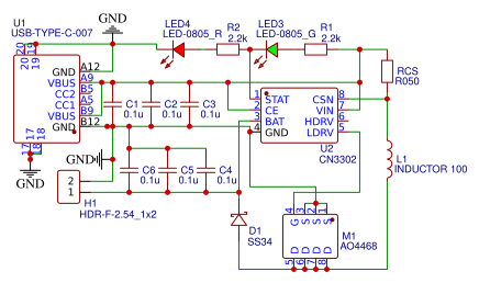 c-type charger Resources - EasyEDA