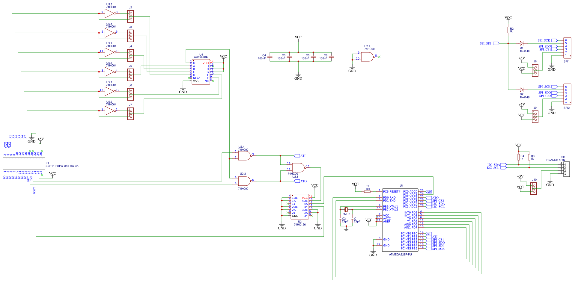 SPI+I2C Resources - EasyEDA
