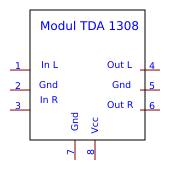 Modul TDA1308 Resources - EasyEDA