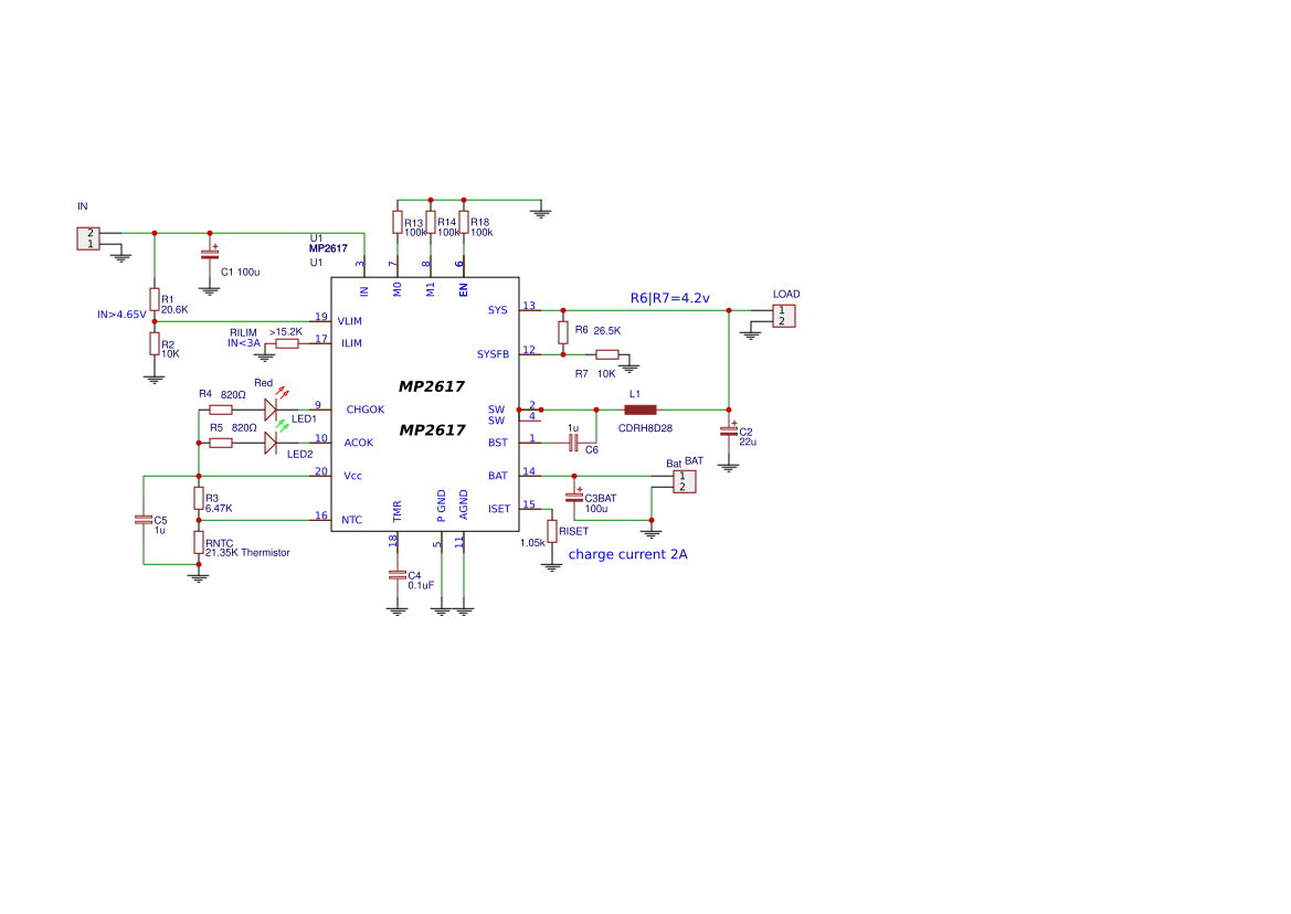 MP2617 Charger with power path Resources - EasyEDA