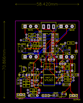 CARDINAL TREMOLO V2 PCB Resources - EasyEDA