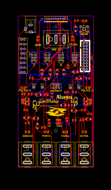 pcb SIM MANIA 2024 COM DB15 Resources - EasyEDA
