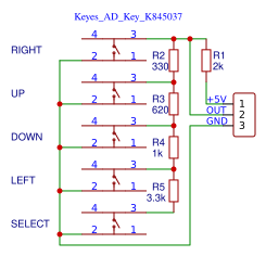 5-Keyes_Analog Keyboard Module Resources - EasyEDA